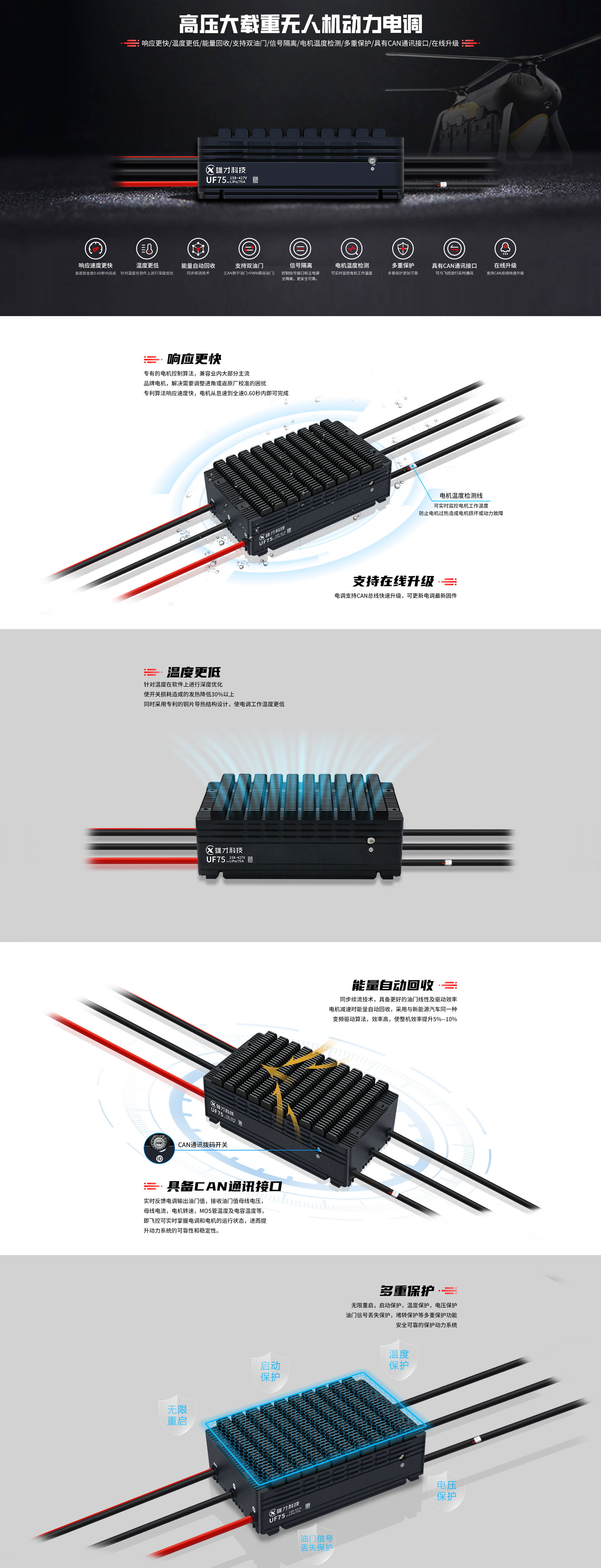 UF75 v2/75A (48~96S)_深圳市雄才科技有限公司